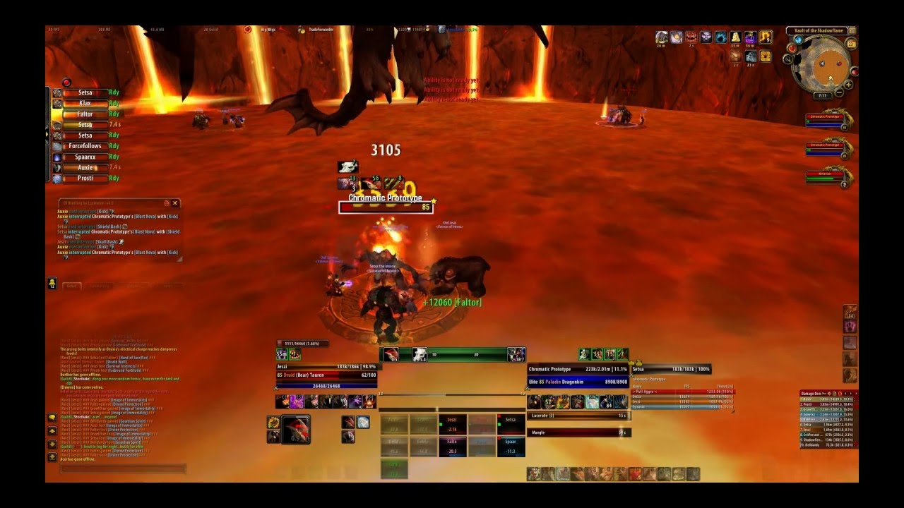 Intent vs. Nefarian 10 Man