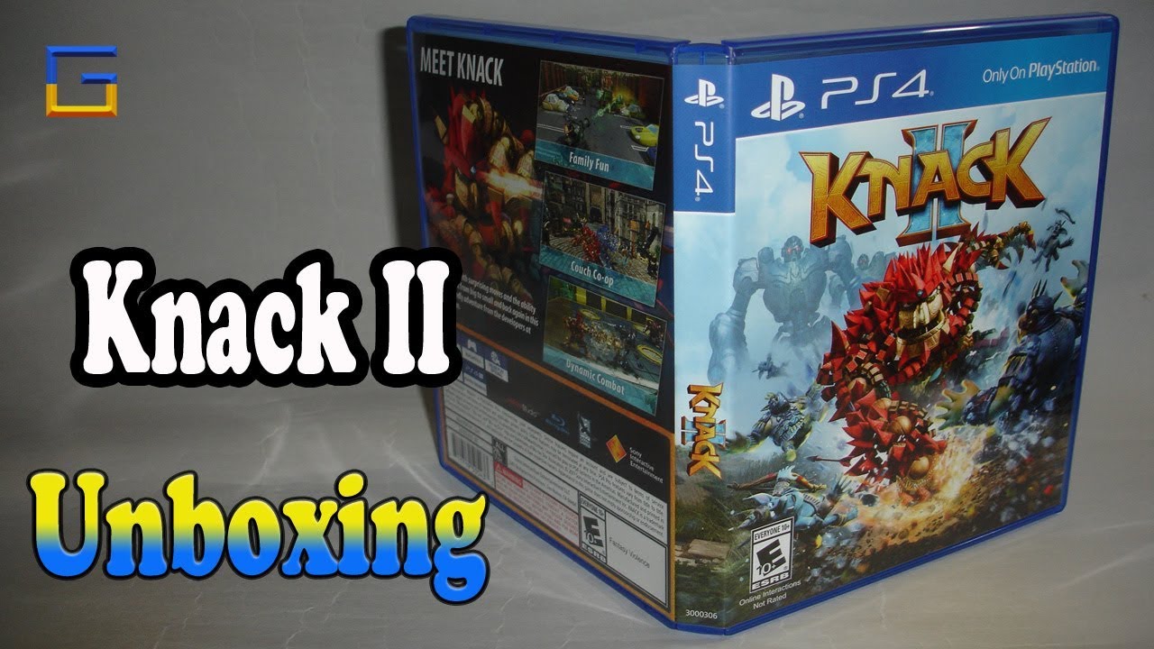 Knack II PS4 Unboxing & Overview