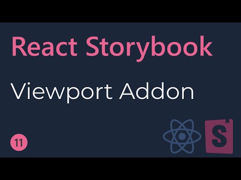 Learn React Storybook Tutorial 11 Viewport Addon - Mind Luster