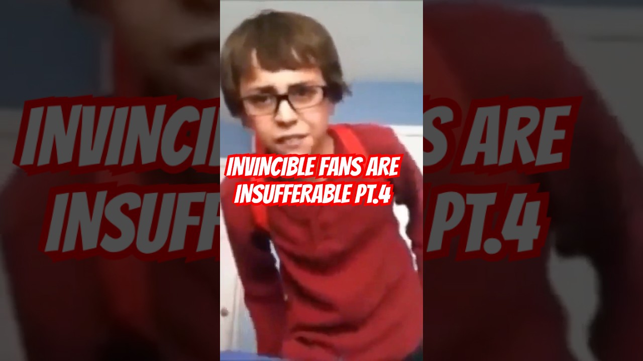 Invincible fans are INSUFFERABLE Pt. 4