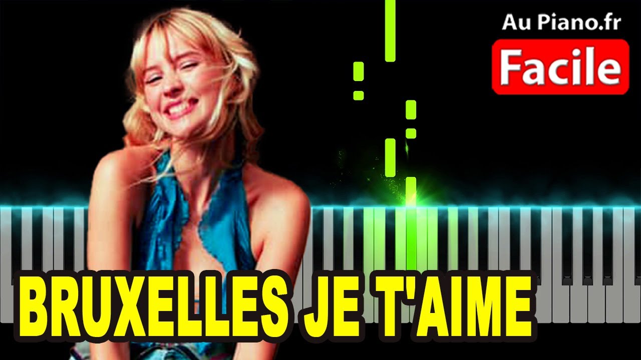 Angèle – Bruxelles je t’aime – Piano Cover Tuto Facile Paroles – Au ...