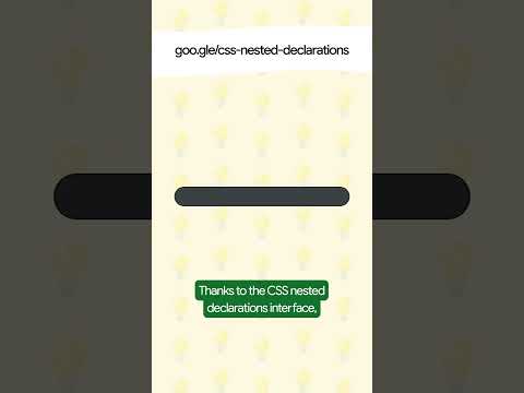 CSSNestedDeclarations