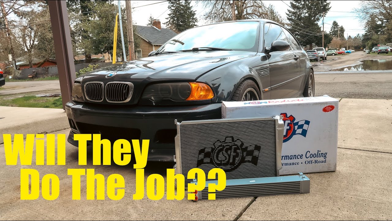 E46 M3 Cooling System Upgrades - CSF Radiator & Oil Cooler