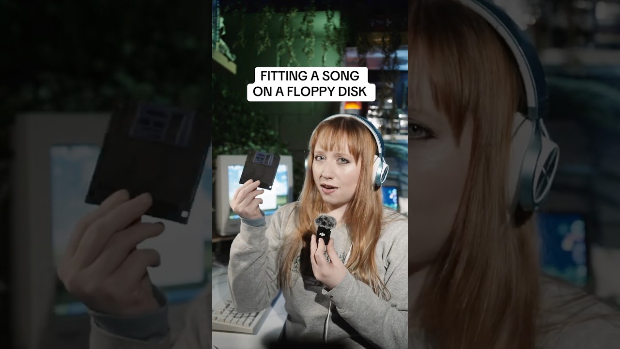 How bad must a song sound to fit on a floppy disk?