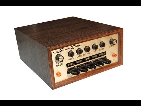 Wurlitzer Swingin' Rhythm Vintage Drum Machine 1960s/70s | Reverb