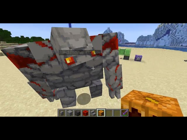 SLT's Redstone Golem Minecraft Data Pack