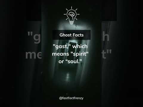What is the origin of the word "ghost"? #shorts #etymology