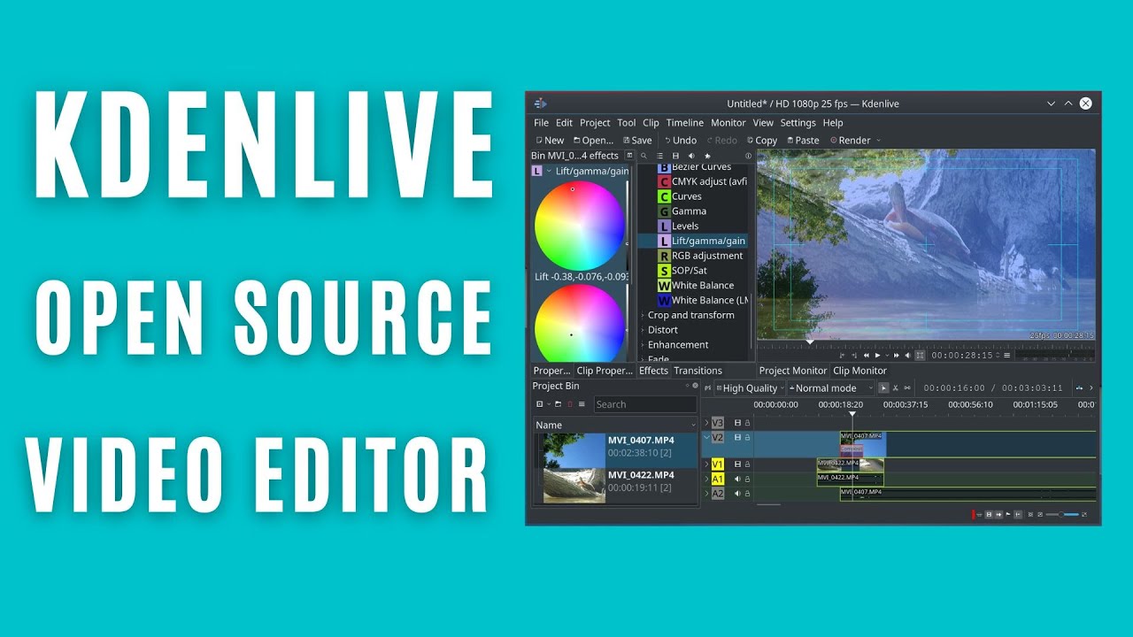 Kdenlive is a powerful free and open source video editor, and this is ...