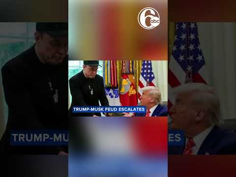 Trump-Musk feud explodes with claim president is in Epstein files