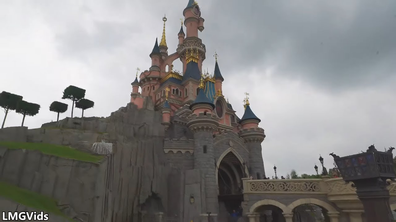 Disneyland Paris Castle Full Tour - Sleeping Beauty Castle | 2019 | POV | HD |