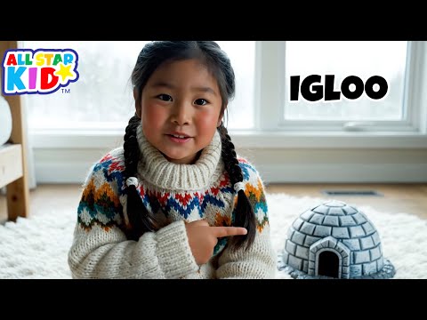 I is for Igloo | Learn the Alphabets with me ! All Star Kid is an ...
