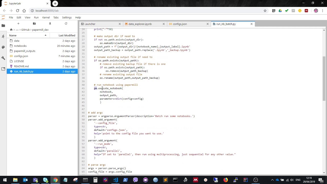 Parallel Jupyter Notebooks