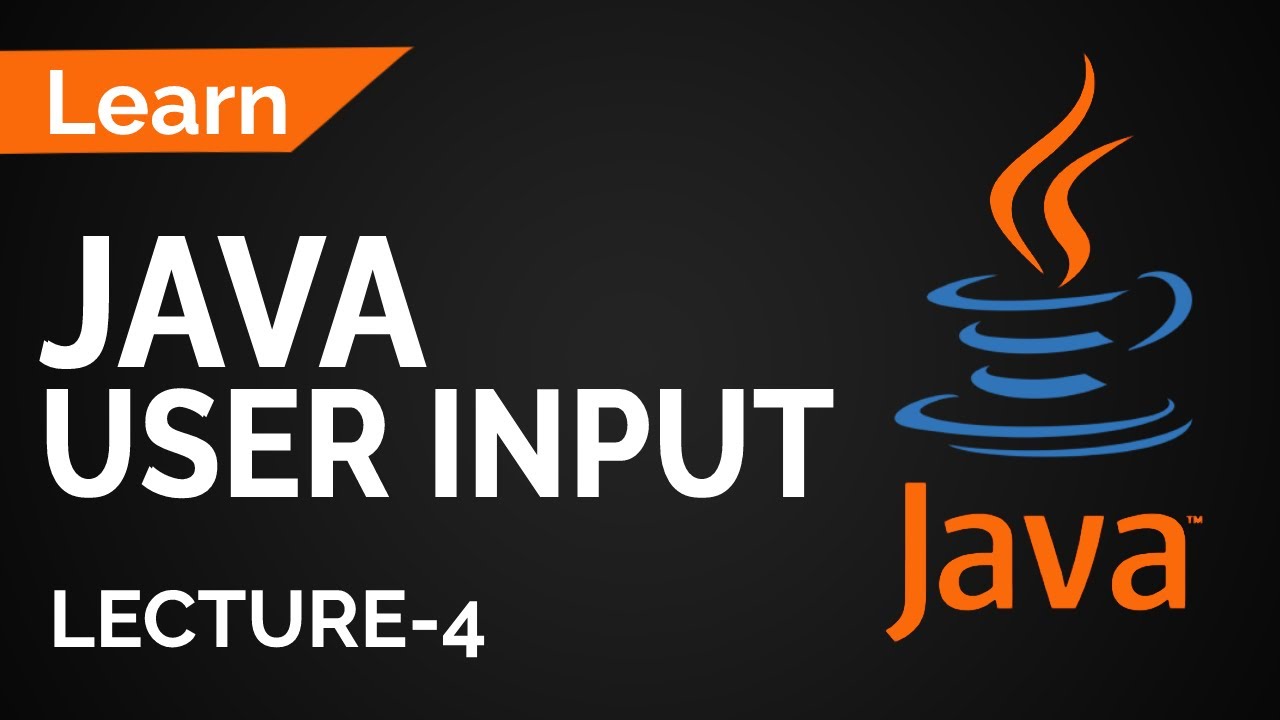 JAVA get user input | EP-4 | JAVA programming user input | Winds PC
