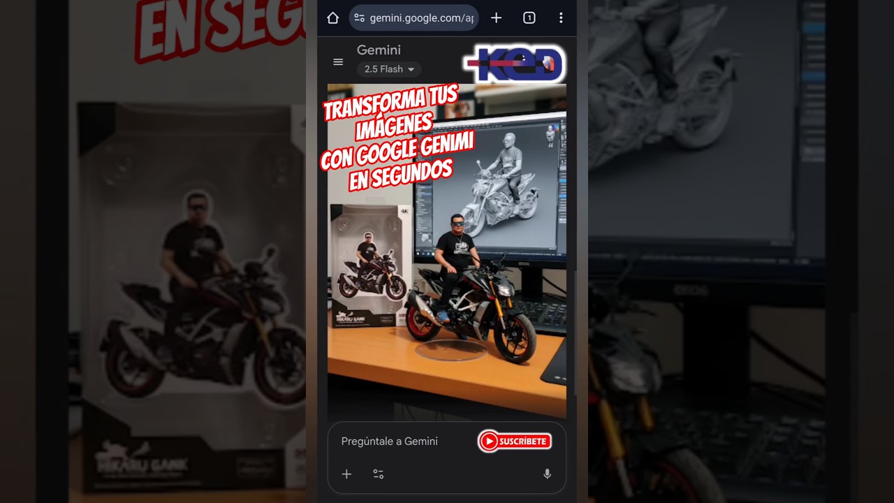 Transform your images with Google Gemini | Step-by-step tutorial + Prompt #google #googlegemini