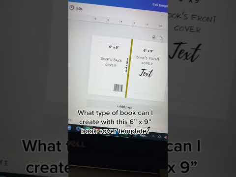 Book Cover Template | Create Book Cover in Canva | Publish with Amazon KDP