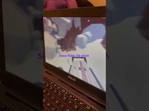 Snow Rider 3d glitch #SnowRider #Games #Glitch #Shorts