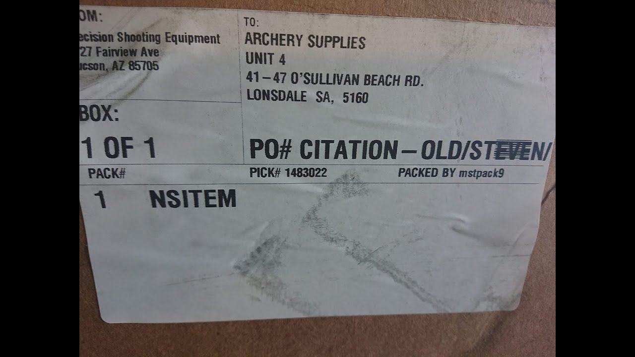 PSE Citation Unboxing