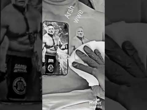 WWE superstar Brock Lesnar tattoo👍😊