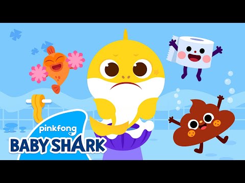[✨NEW] Baby Shark's Potty Song | Potty Training Song for Kids | Baby Shark Official