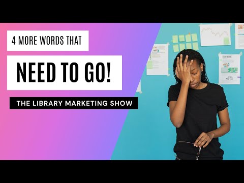Another Potentially Controversial Video: 4 More Library-Centric Words ...