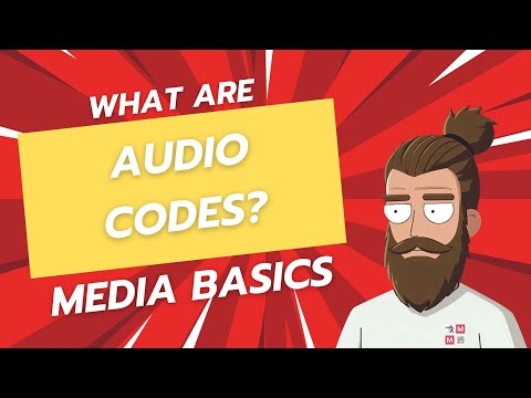Media Basics: The Impact of Audio Codes