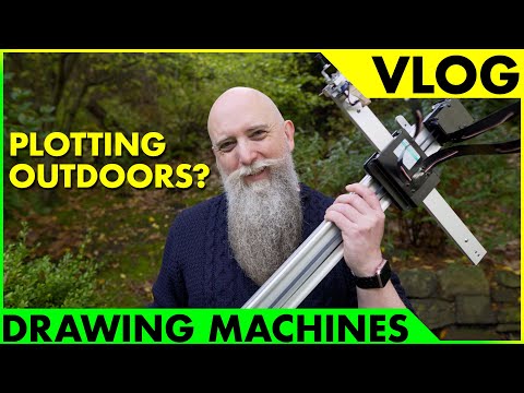 Will I be pen plotting in the woods? | Drawing machines in the wild, maybe.