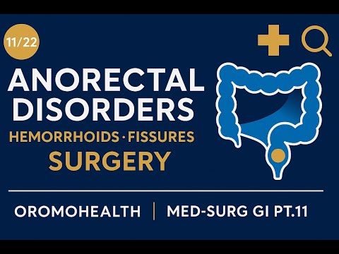 Anorectal Disorders: Hemorrhoids, Fissures & Surgery | Med-Surg GI Pt.11 (Afaan Oromo)@OROMOHEALTH