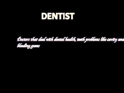 How to pronounce DENTIST