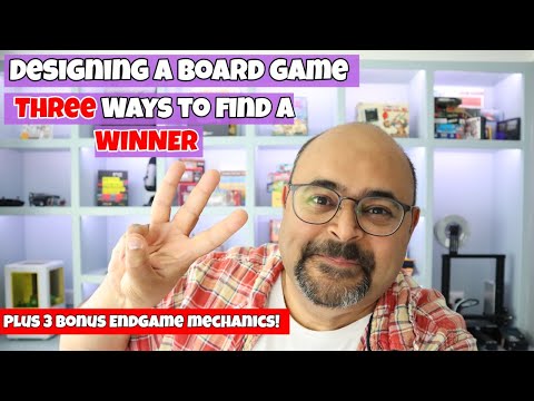 Designing a board game - Three AWESOME ways to determine who wins in your game!