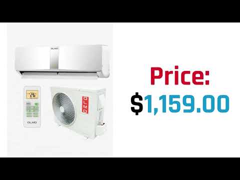 24,000 BTU 15 SEER 220V Ductless Mini Split Heat Pump OLMO #trendingvideo #minisplit #airconditioner
