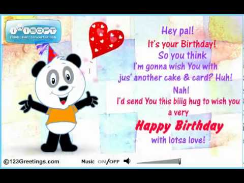 Animated Happy Birthday Greeting Cards - Free Animated Birthday Wishes eCards