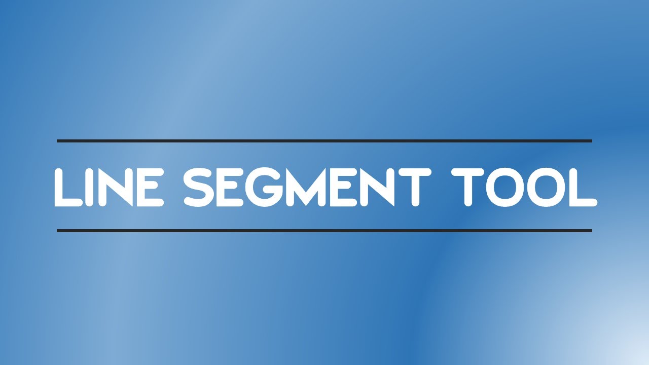 Adobe Illustrator CC Tutorial | Line Segment Tools - Line Segment Tool #C4-E1