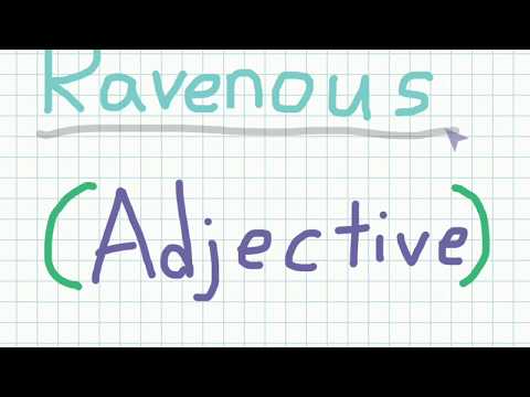 "ravenous" definition