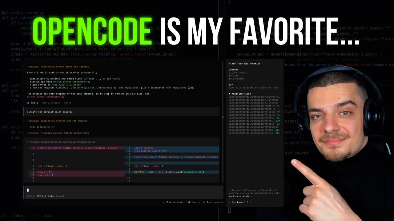 OpenCode is so much better than the rest...