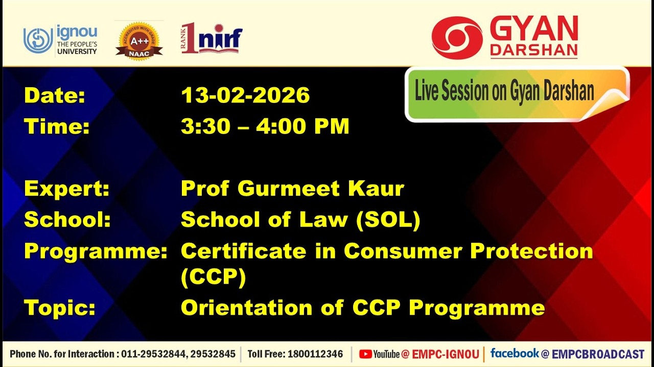 Orientation of CCP Programme