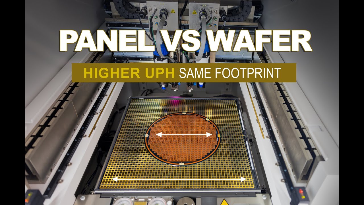 Panel Level Packaging vs. Wafer Packaging - Fluid Dispensing with Vantage®