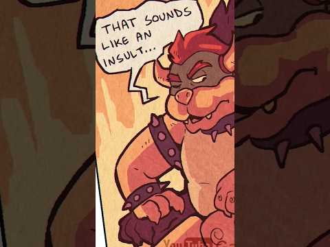 When Luigi meets Bowser in the Mario Movie