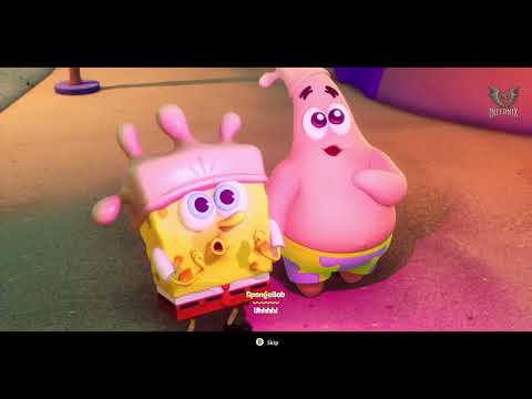 Spongebob Squarepants: The Cosmic Shake All Cutscenes Full Game Movie 2023
