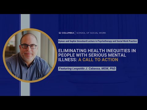 Hyman and Sophie Grossbard Lecture in Psychotherapy and Social Work Practice