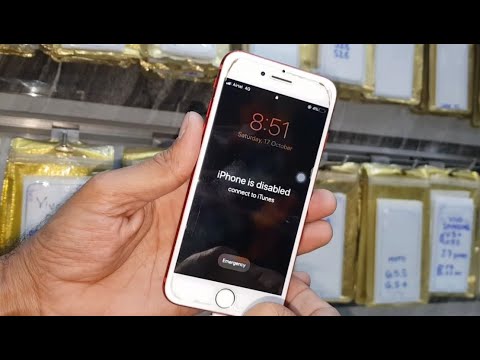 iPhone 6s Fixed iPhone is disabled connect to iTunes 2021