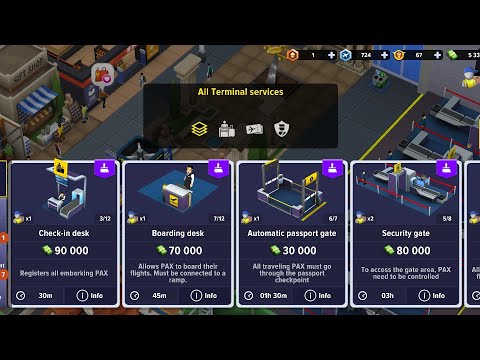 How to: Hire Workers & Delivery | Airport Simulator Tycoon: First Class