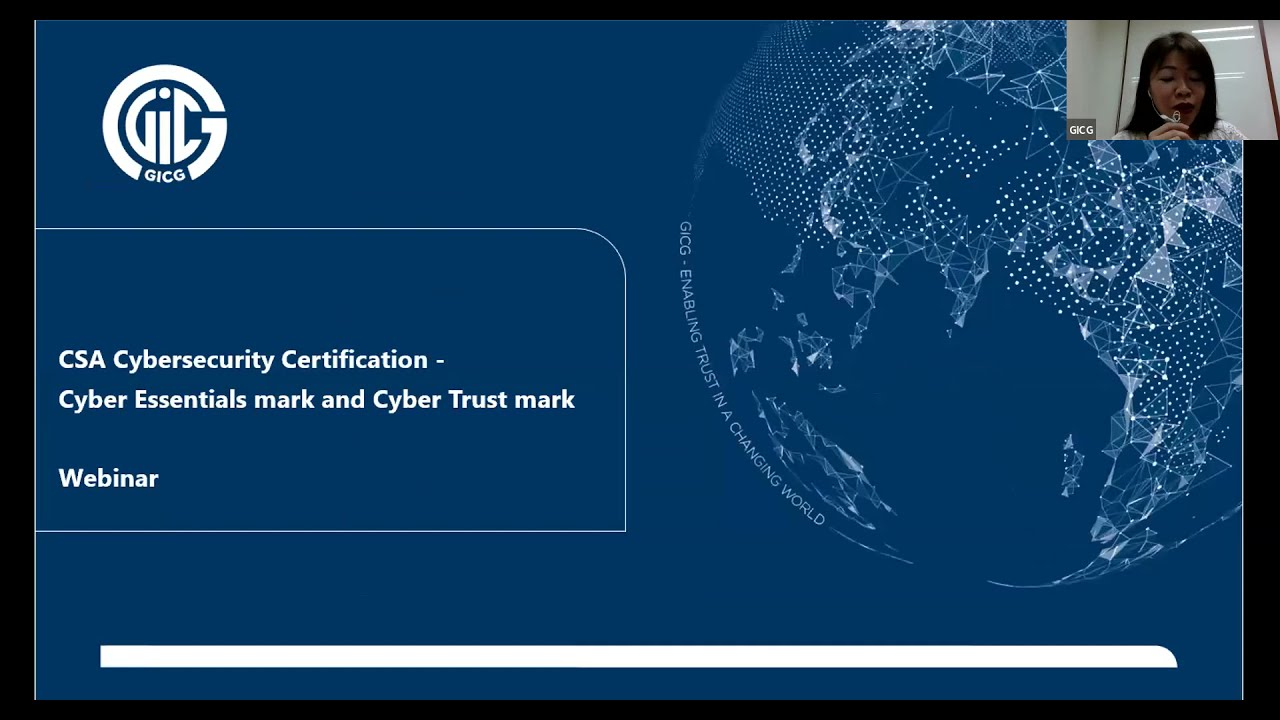 GICG CSA Cyber Trust and Essentials mark webinar