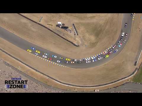 Twists and turns of every restart at Sonoma Raceway