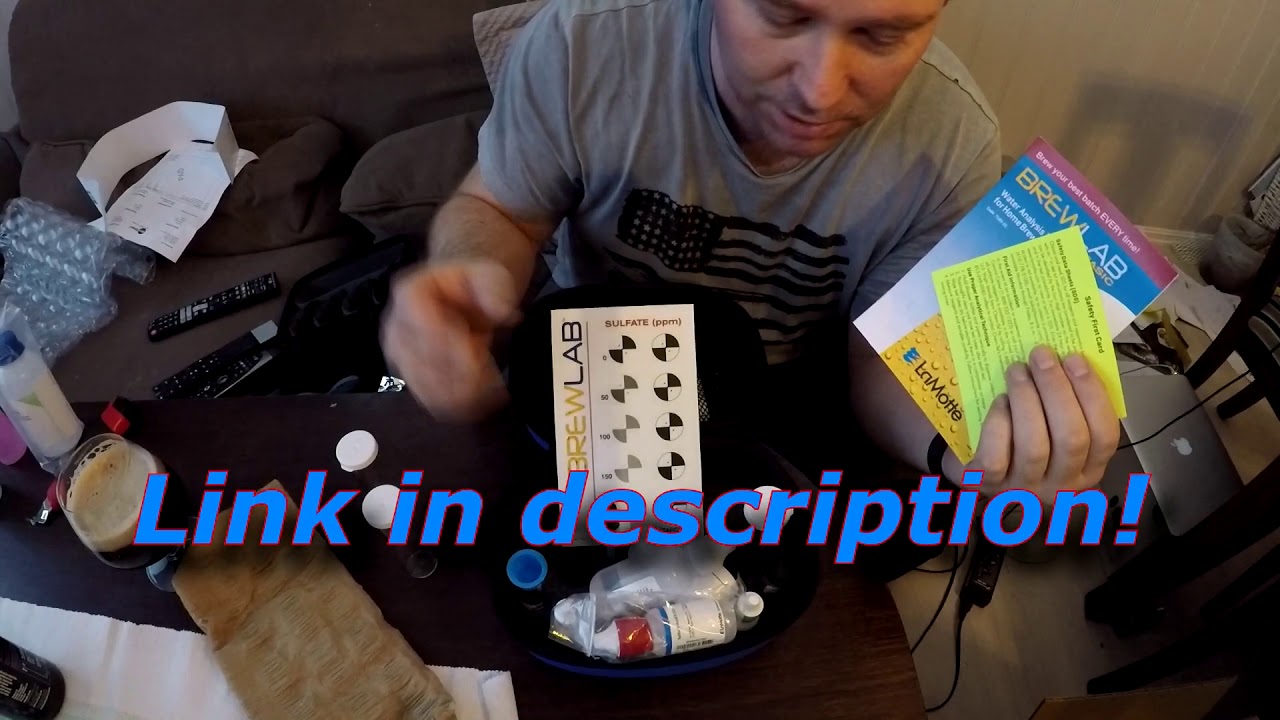 Unboxing LaMotte BrewLab