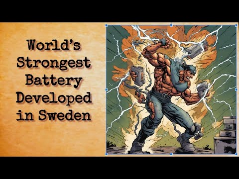 World’s Strongest Battery Developed in Sweden | The Sexy Universe