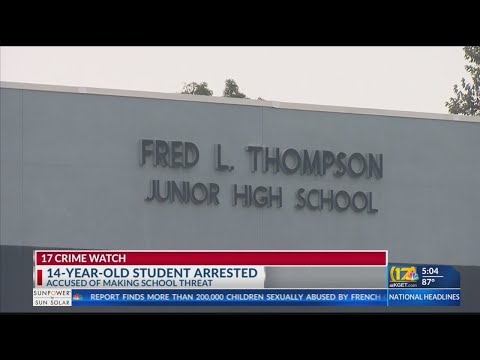 BPD makes arrest in Thompson Junior High School threat