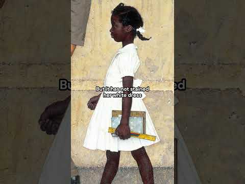 Ruby Bridges is Still Alive | The Problem We All Live With by Norman Rockwell #art #history