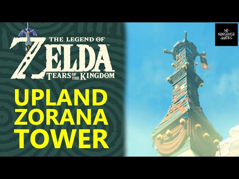 Upland Zorana Skyview Tower - How to Remove Sludge in Zelda Tears of Kingdom