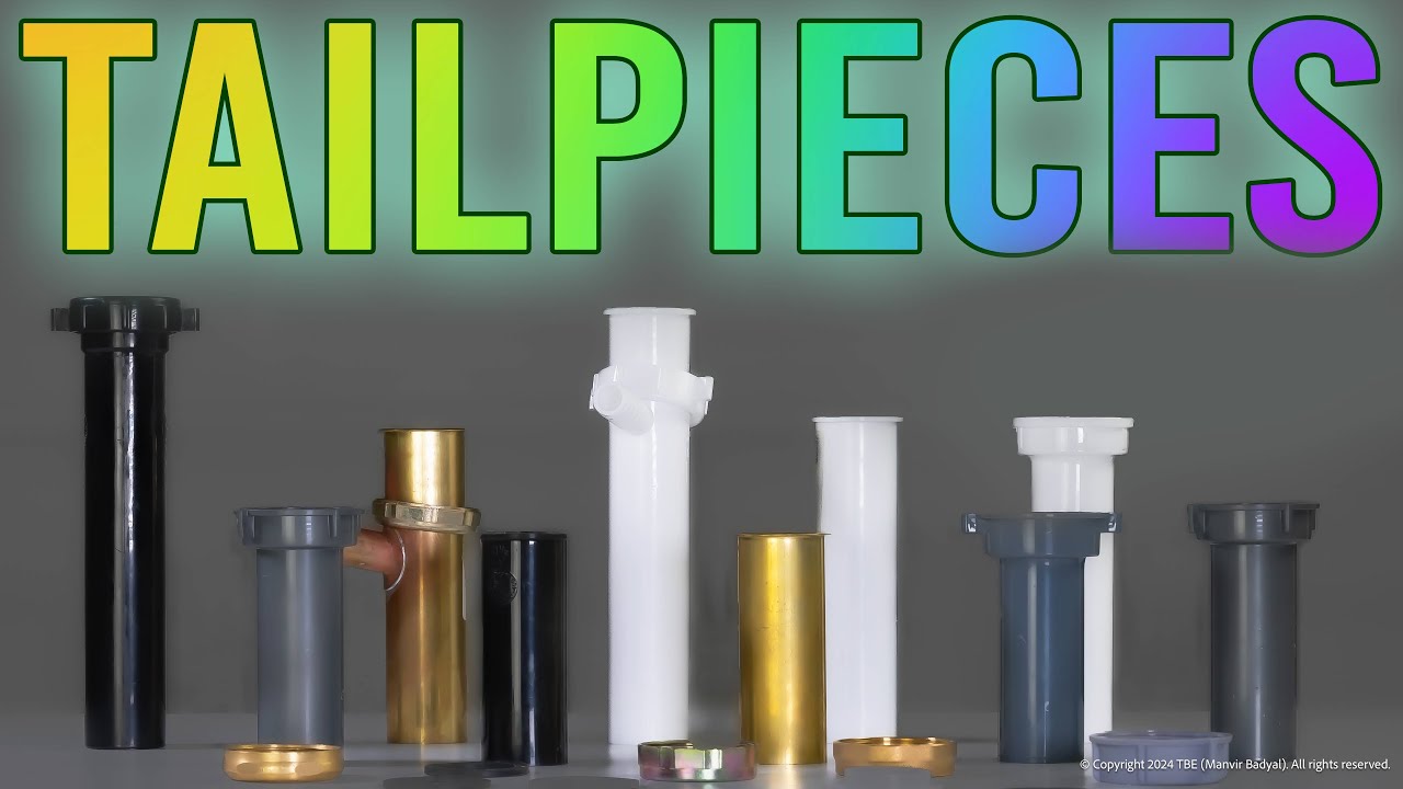 TAILPIECES ✅  Kitchen Sink Strainer TAILPIECE | Complete Guide