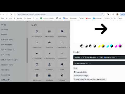 How to embed react icons in react or nextjs app hero icons, fontawesome icons